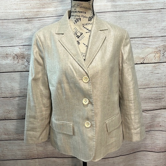 Lafayette 148 New York | Jackets & Coats | Lafayette 48 Ny Blazer Linen ...